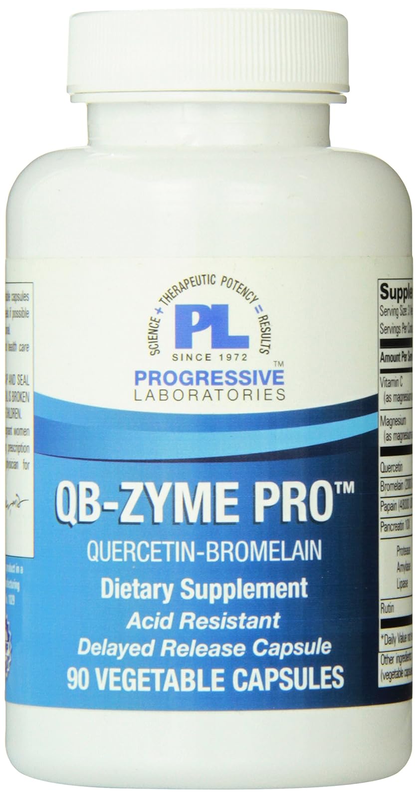 Progressive Labs QB-Zyme Pro digestive support