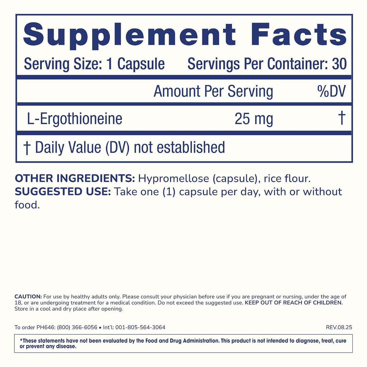 ProHealth Ergothioneine gummy multivitamin option