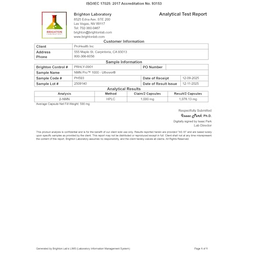 ProHealth NMN for improved metabolism