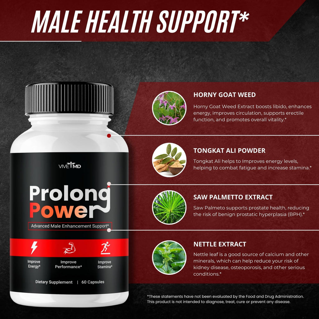 Prolong Power Pills for stress relief