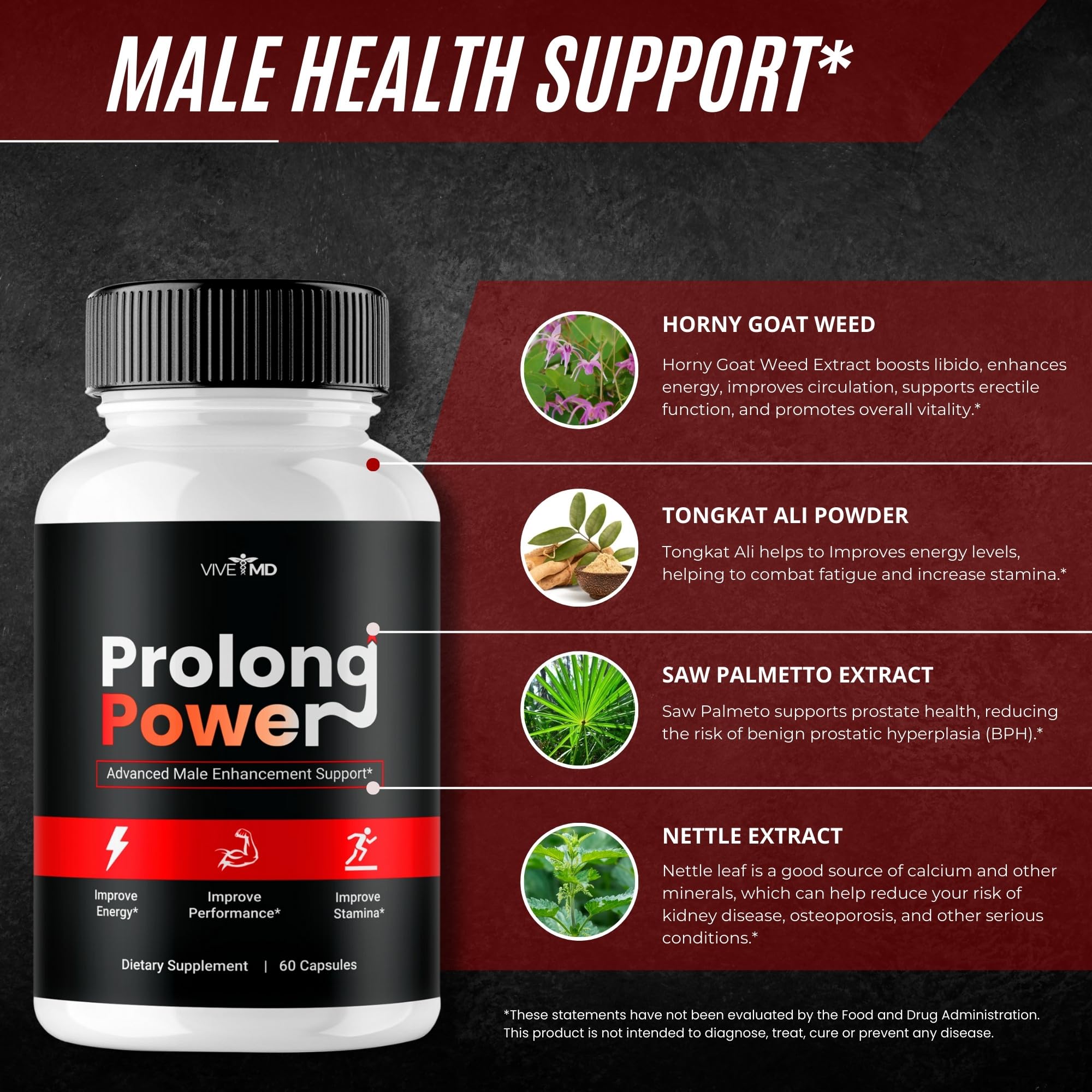 Prolong Power Pills for stress relief