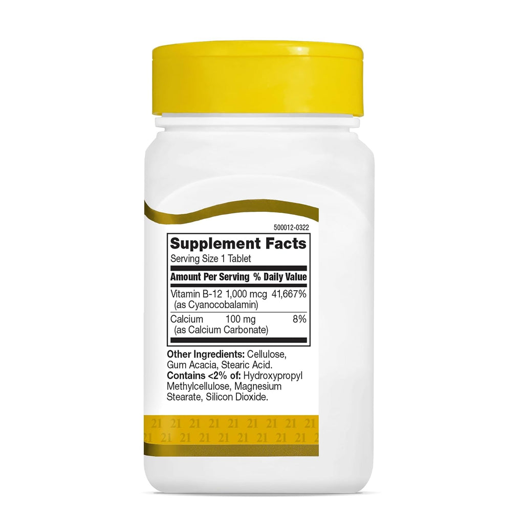 Prolonged release B12 vitamins