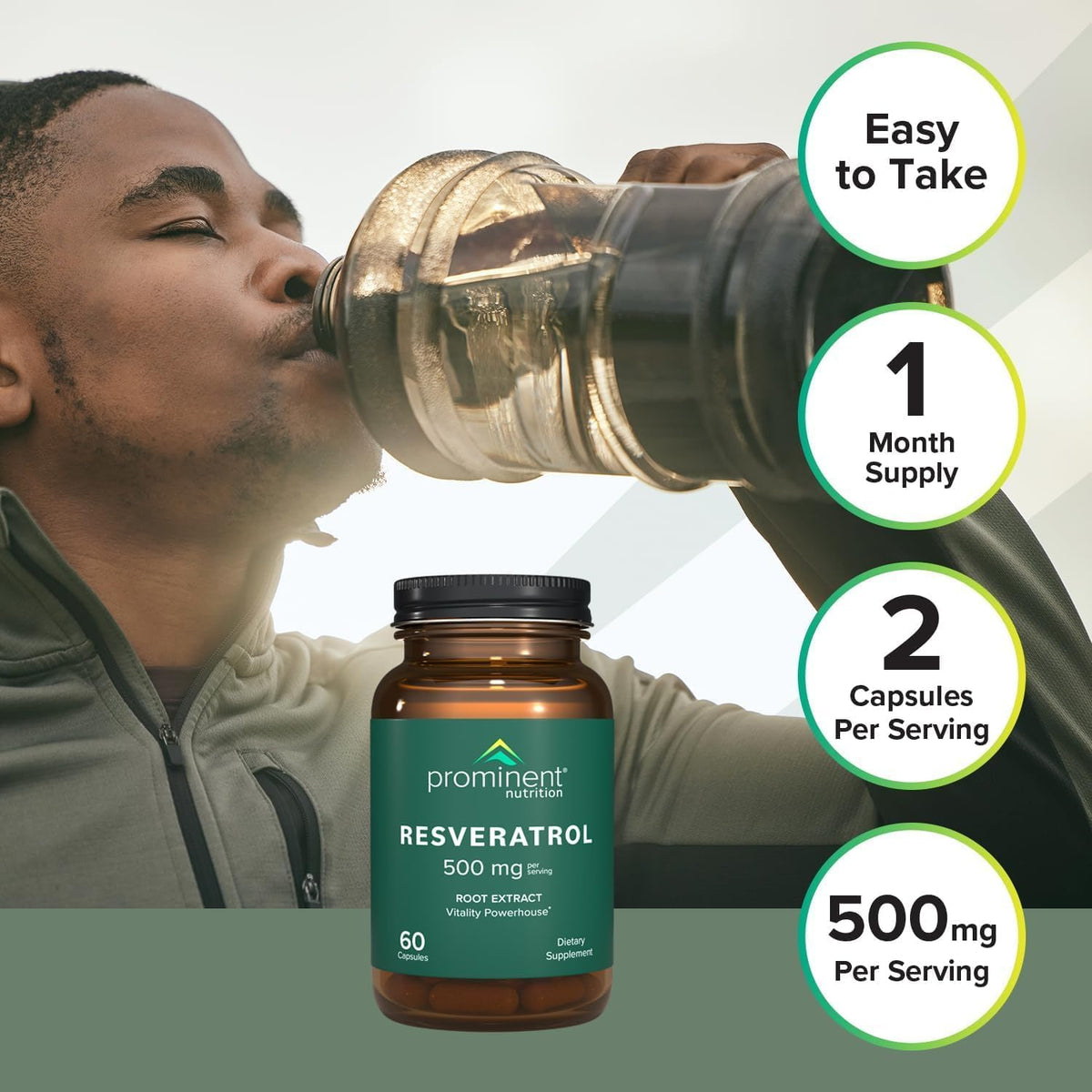 Prominent Nutrition 120 capsules for wellness