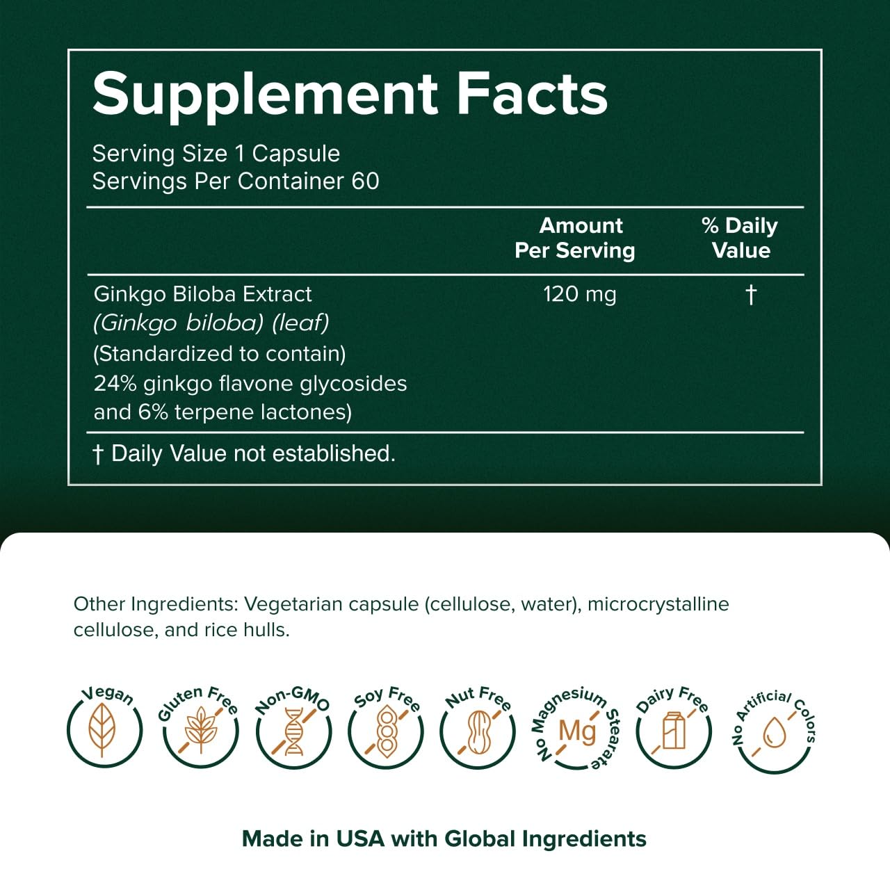 Prominent Nutrition ginkgo biloba benefits