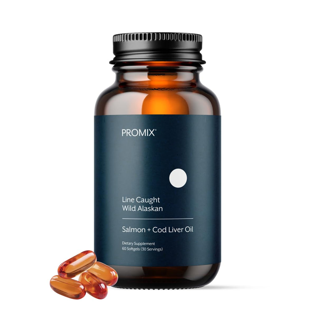ProMix fish oil softgels for heart health
