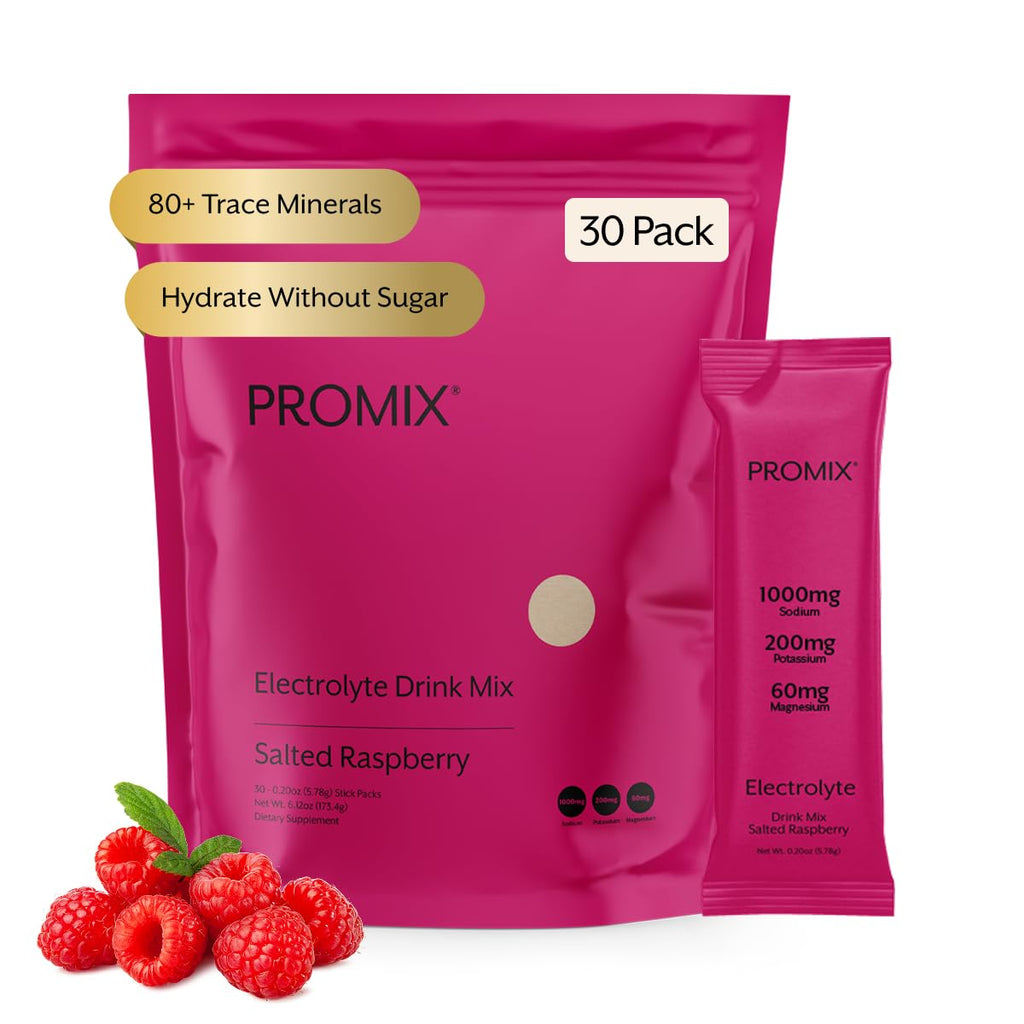 ProMix Nutrition raspberry electrolyte powder