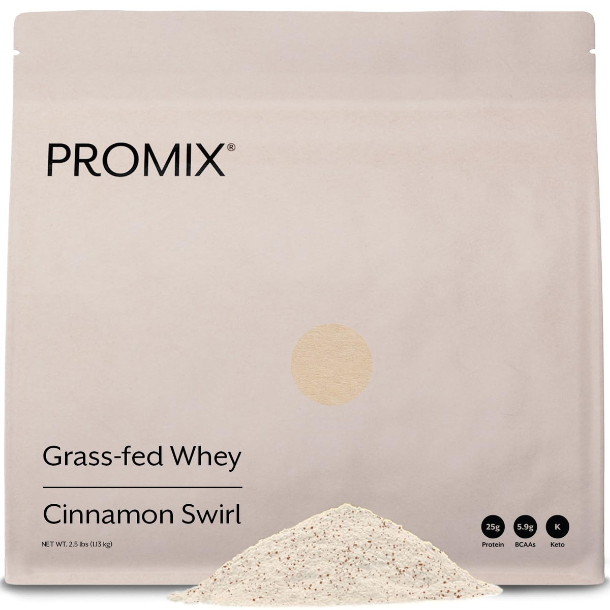 ProMix whey protein cinnamon swirl