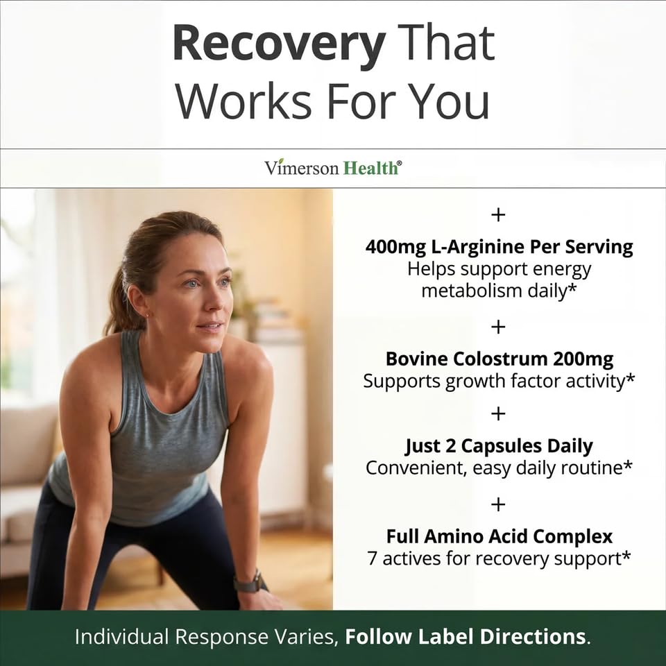 Promote blood flow with L-Arginine