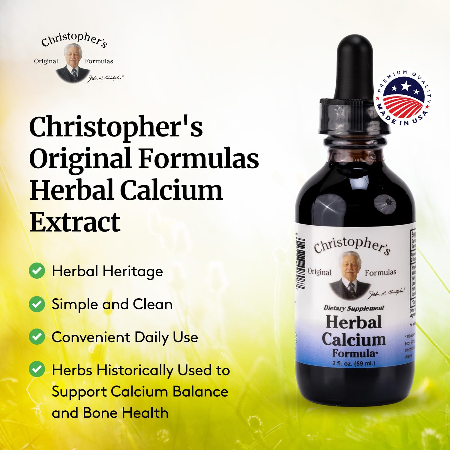 Promote bone density with herbal calcium