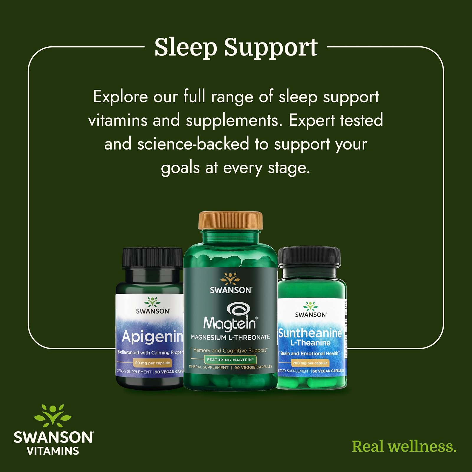 promote calm with Apigenin capsules