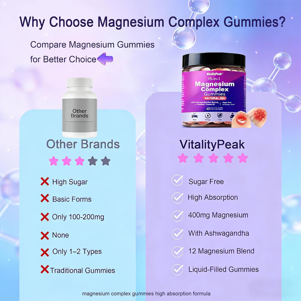 promote calm with magnesium sleep gummies