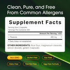promote calmness with l-theanine