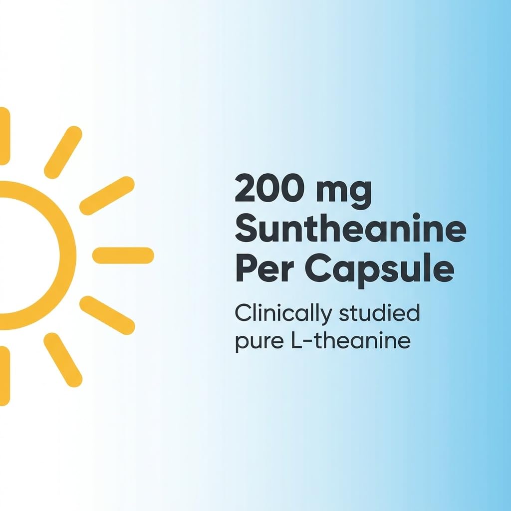 Promote calmness with Suntheanine