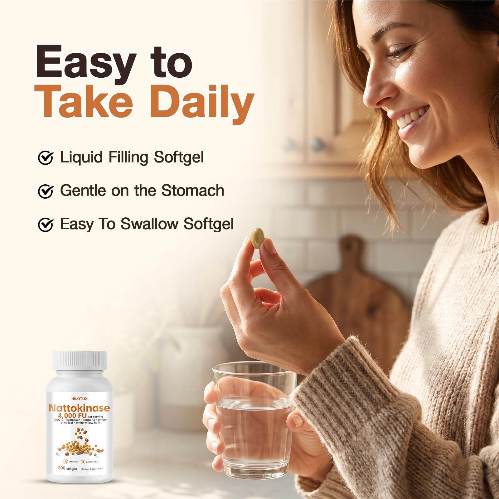 Promote cardiovascular health with Nattokinase
