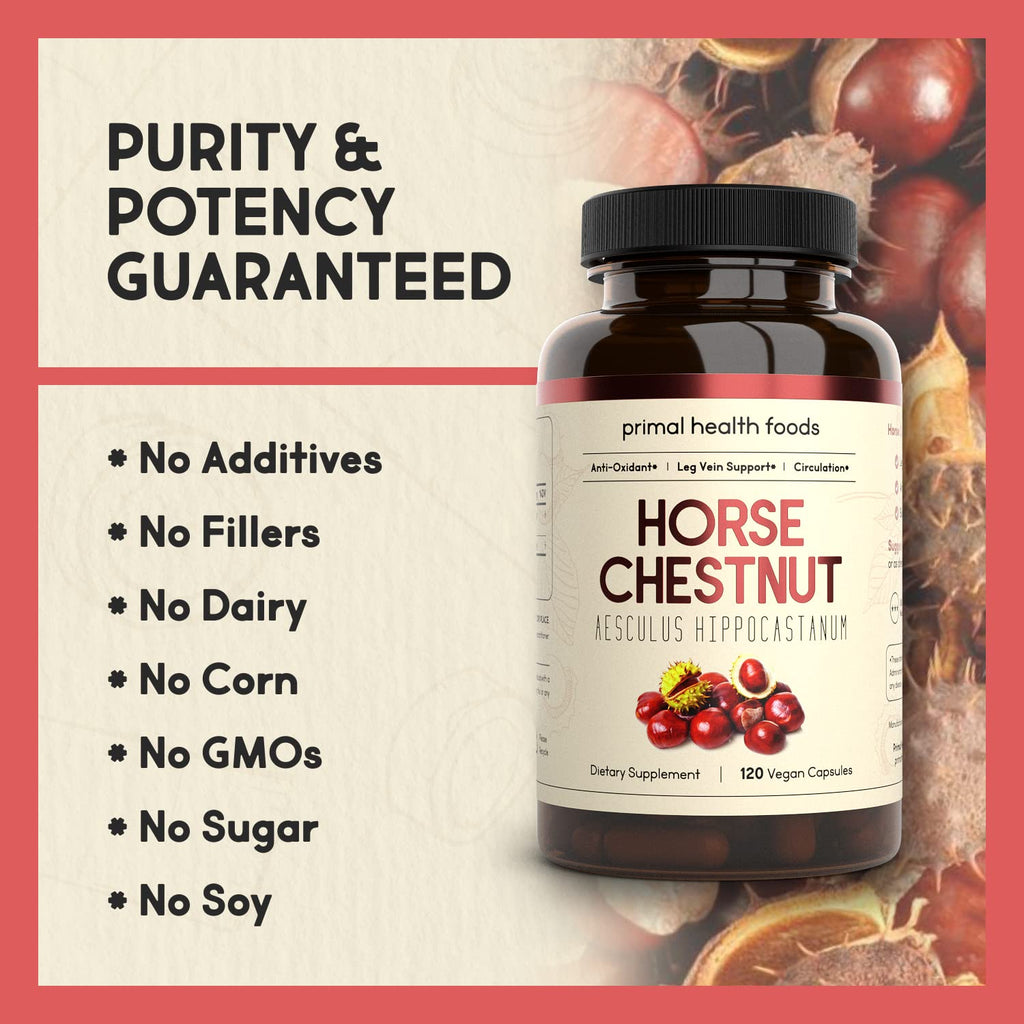 Promote circulation with Horse Chestnut