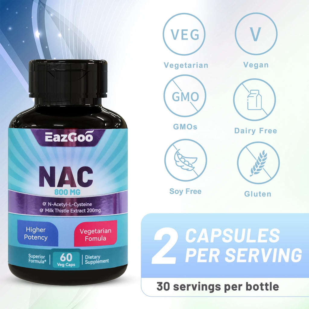 Promote detoxification with NAC