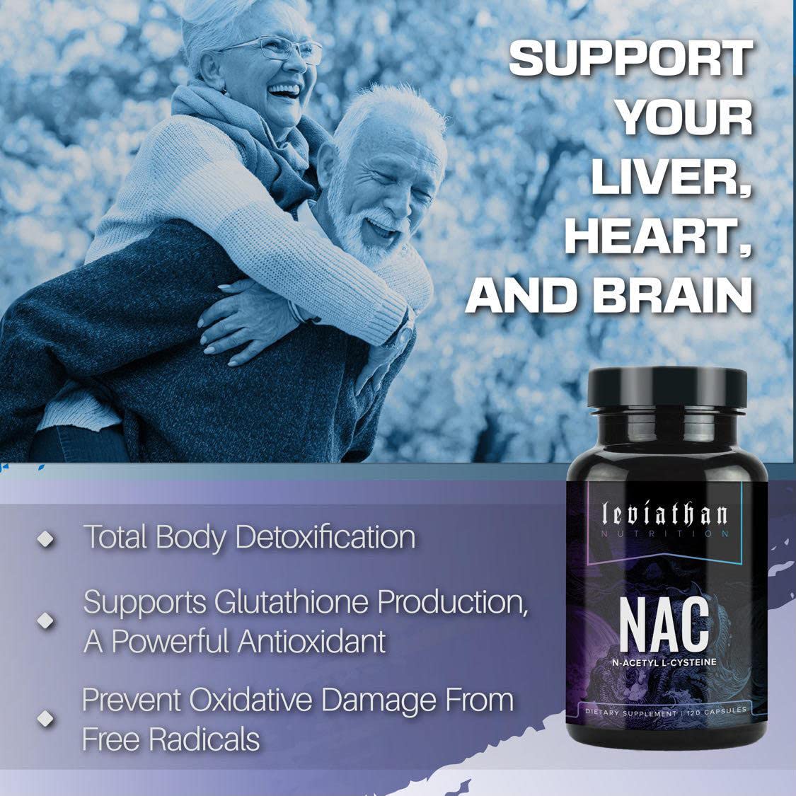 Promote detoxification with NAC