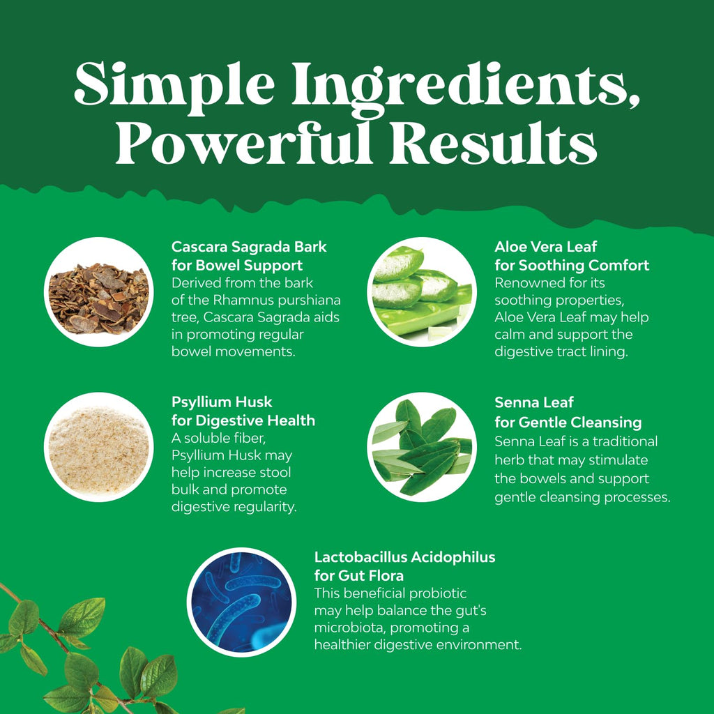 Promote digestive health with herbal laxatives