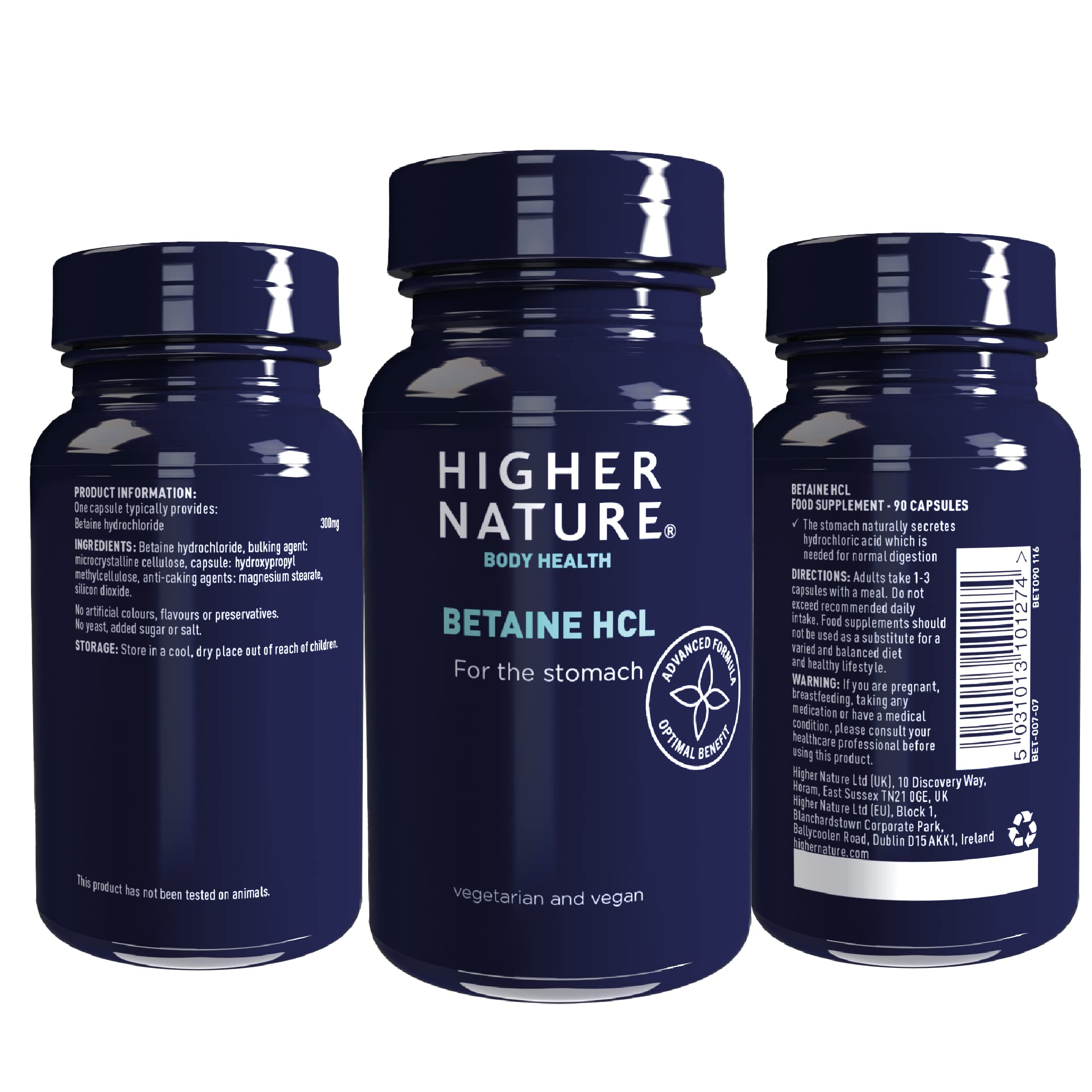 promote digestive health with Higher Nature