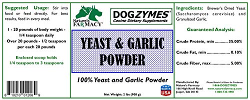 Promote dog health with garlic