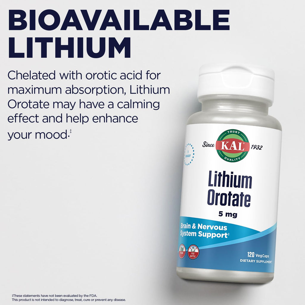 Promote emotional balance with lithium