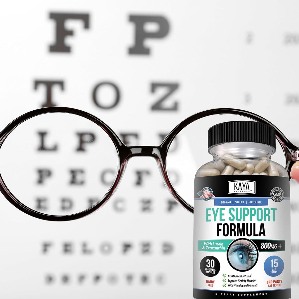 Promote eye wellness with supplements