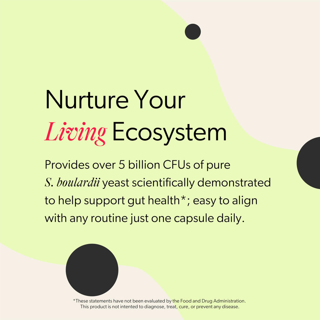 promote gut health with S. boulardii