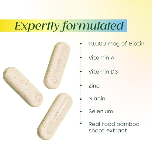 Promote hair vitality with biotin