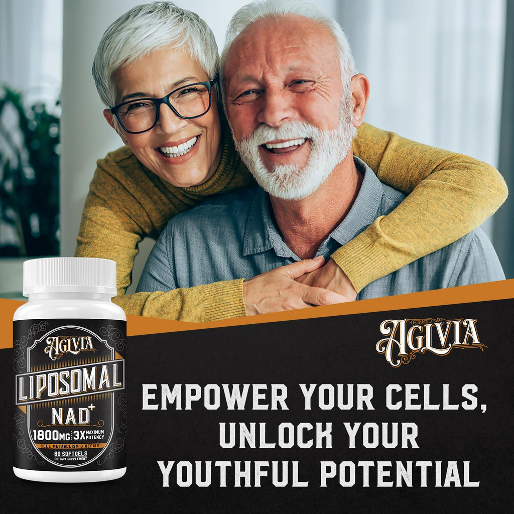 promote healthy aging with liposomal NAD+
