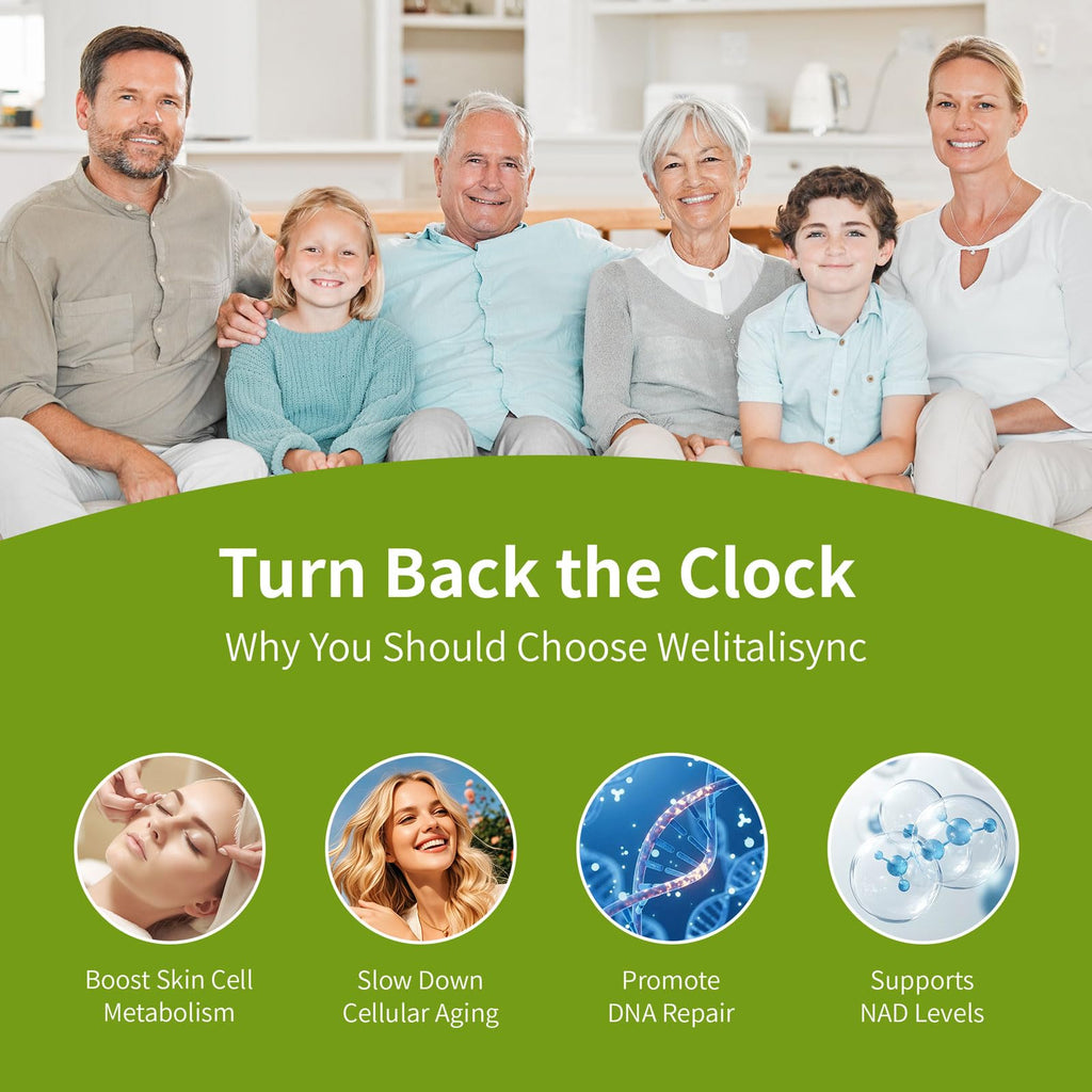 Promote healthy aging with NAD+