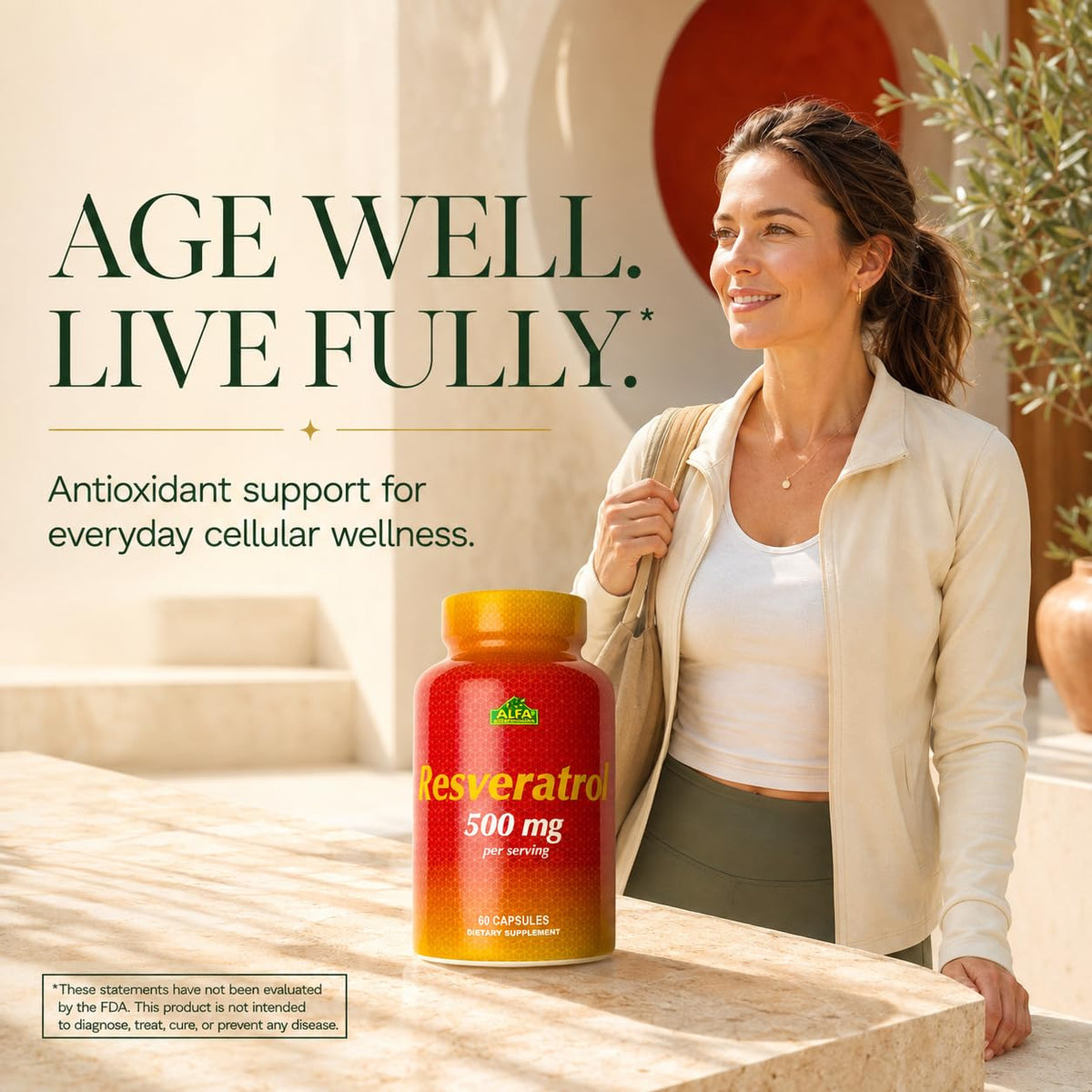Promote healthy aging with Resveratrol