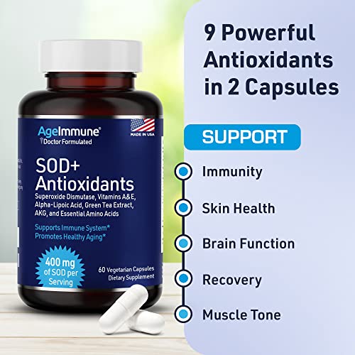 promote healthy aging with SOD