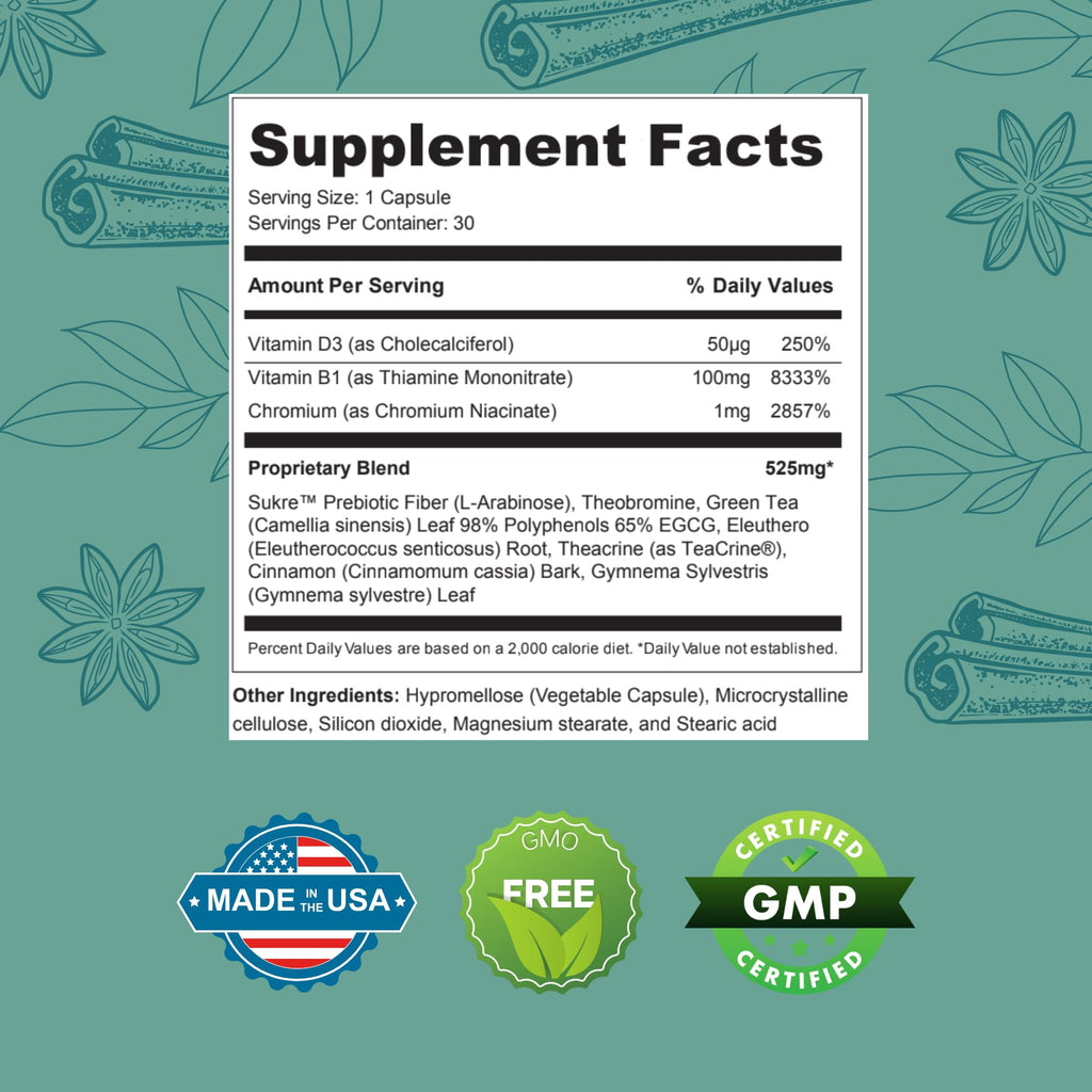 Promote healthy blood sugar levels