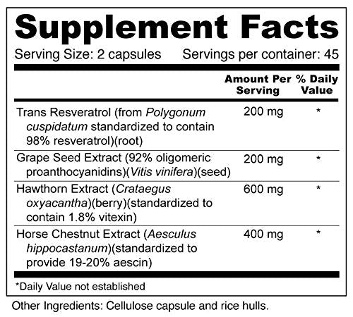 promote healthy circulation with resveratrol