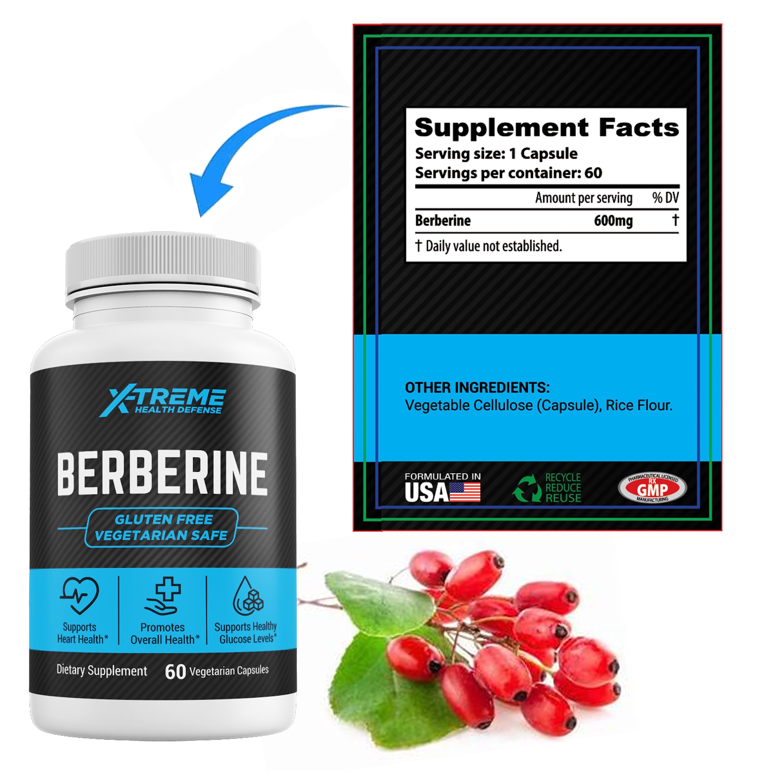 Promote healthy digestion with berberine