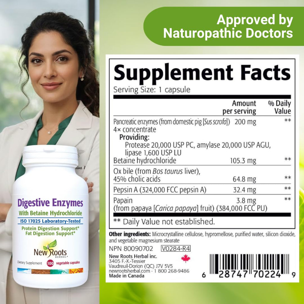 promote healthy digestion with capsules