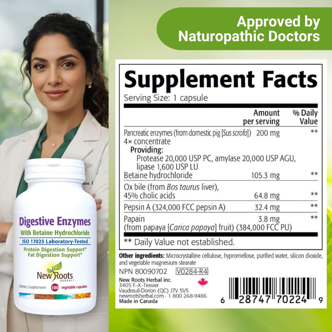 promote healthy digestion with capsules