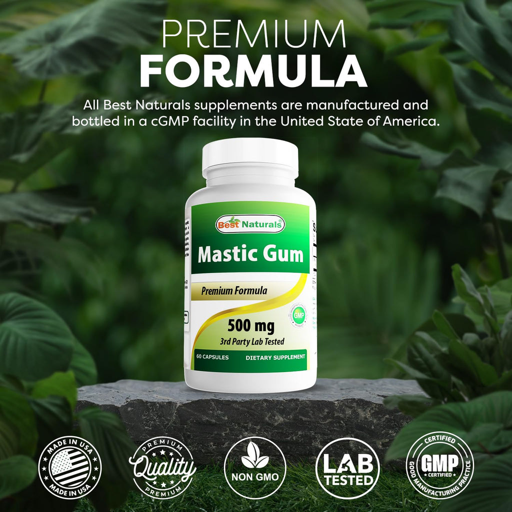 Promote healthy digestion with Mastic Gum