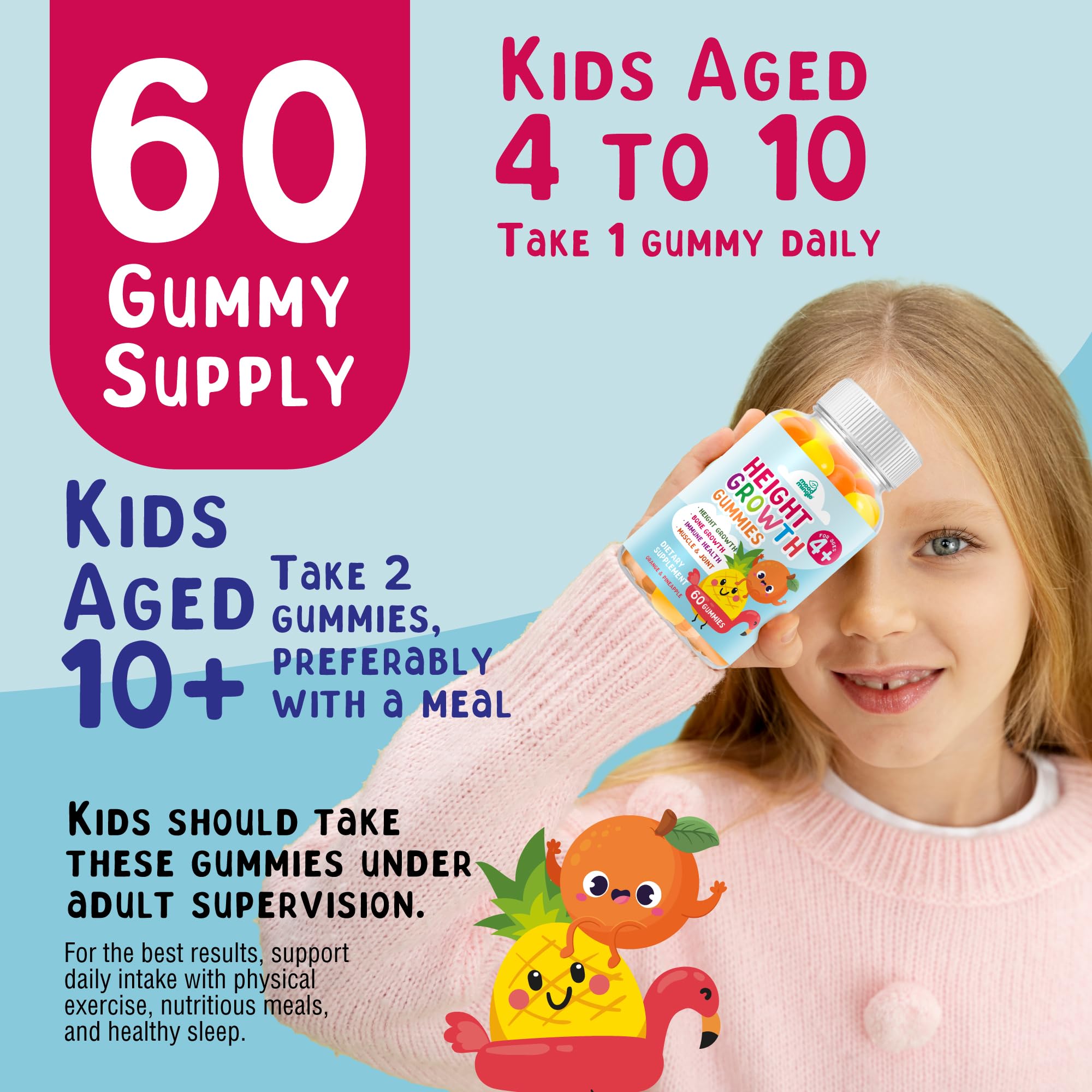 Promote healthy growth in teens