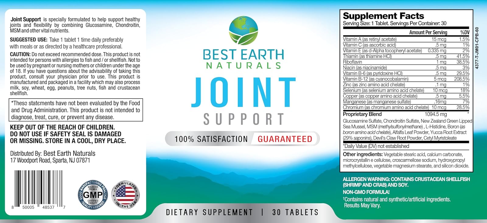 promote healthy joints with glucosamine