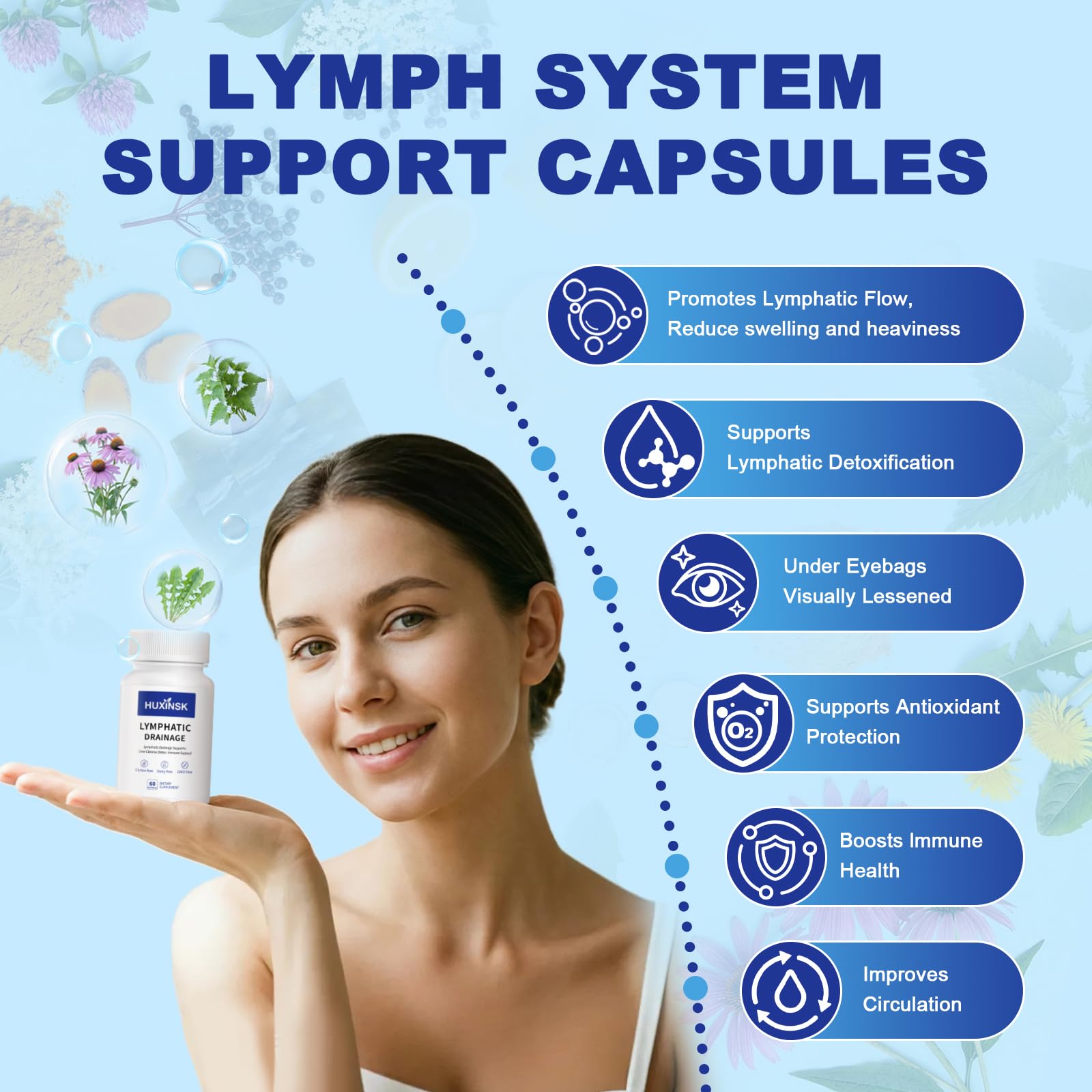 Promote healthy lymphatic function