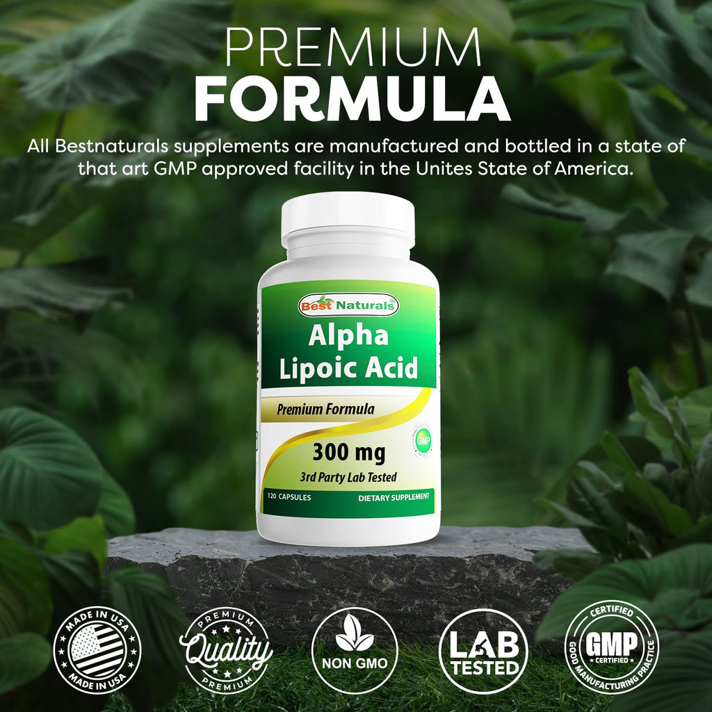Promote healthy metabolism Alpha Lipoic Acid
