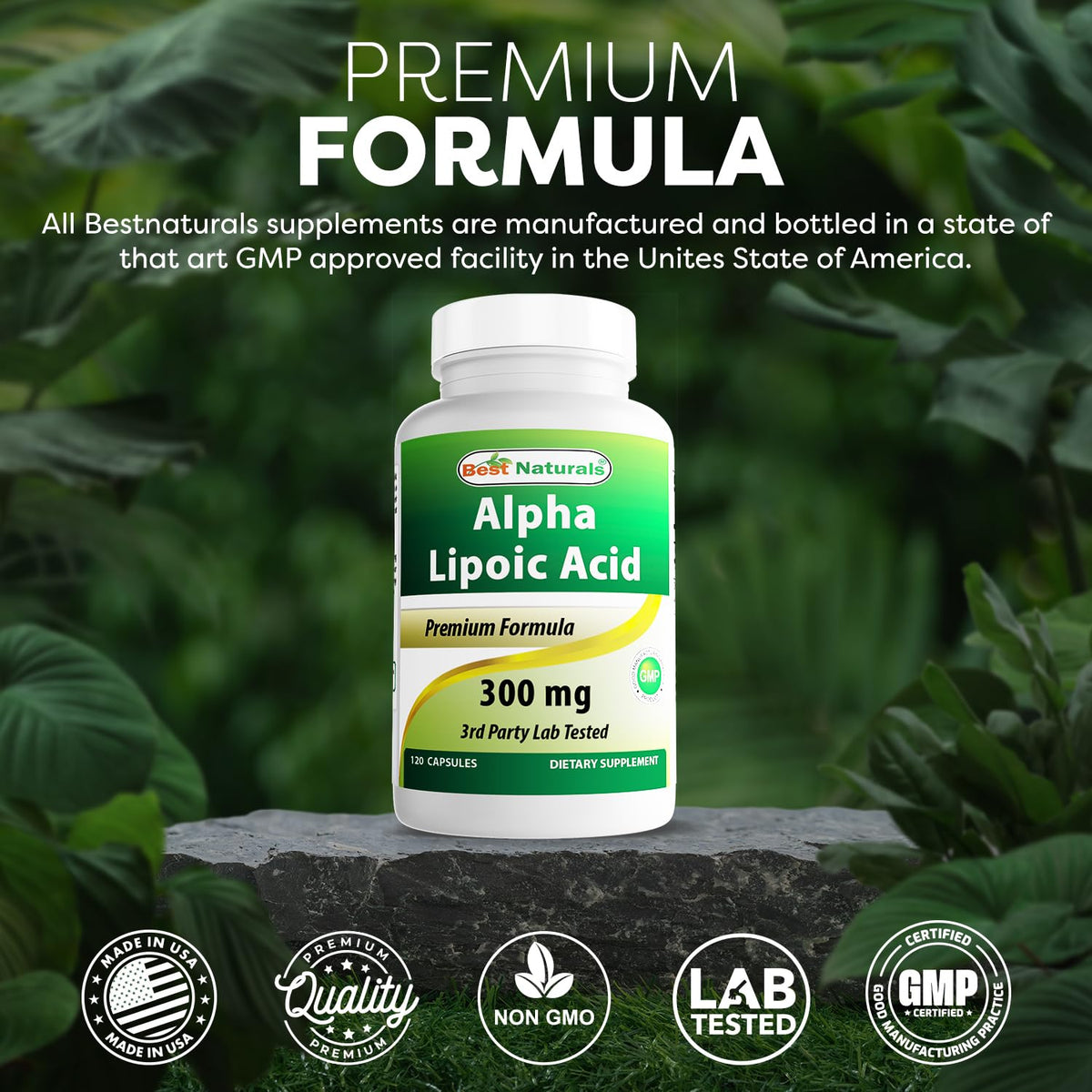 Promote healthy metabolism Alpha Lipoic Acid