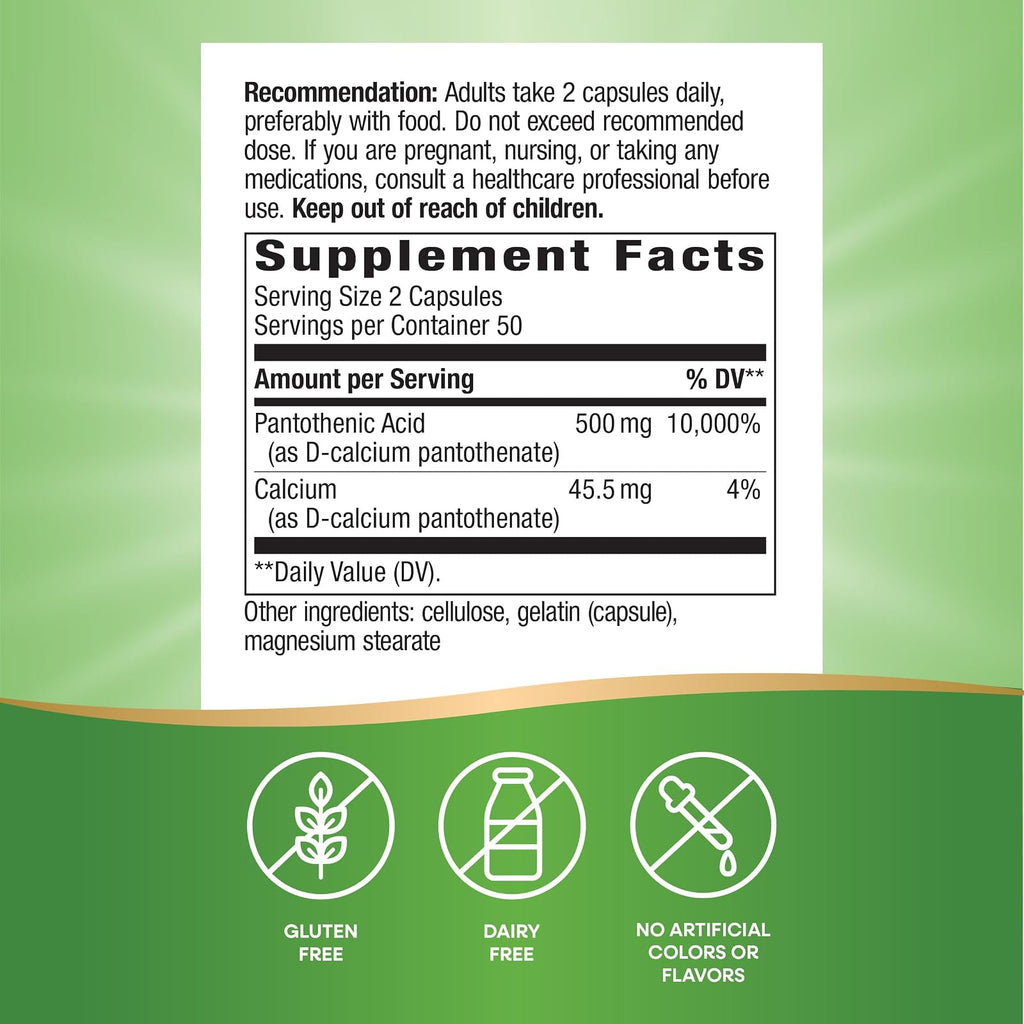 Promote healthy metabolism with B5