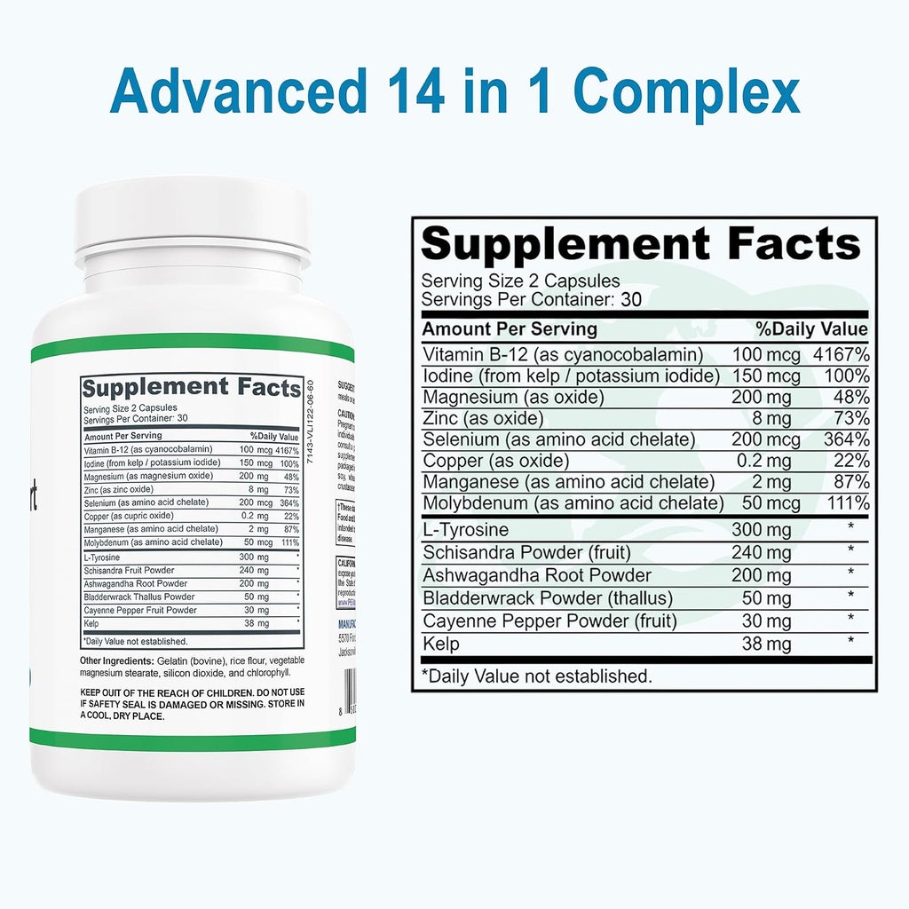 Promote healthy thyroid function