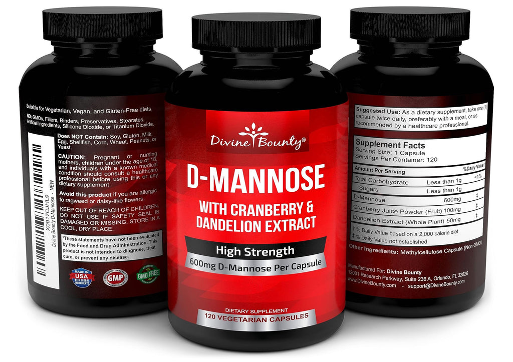 Promote healthy urinary function with D-Mannose