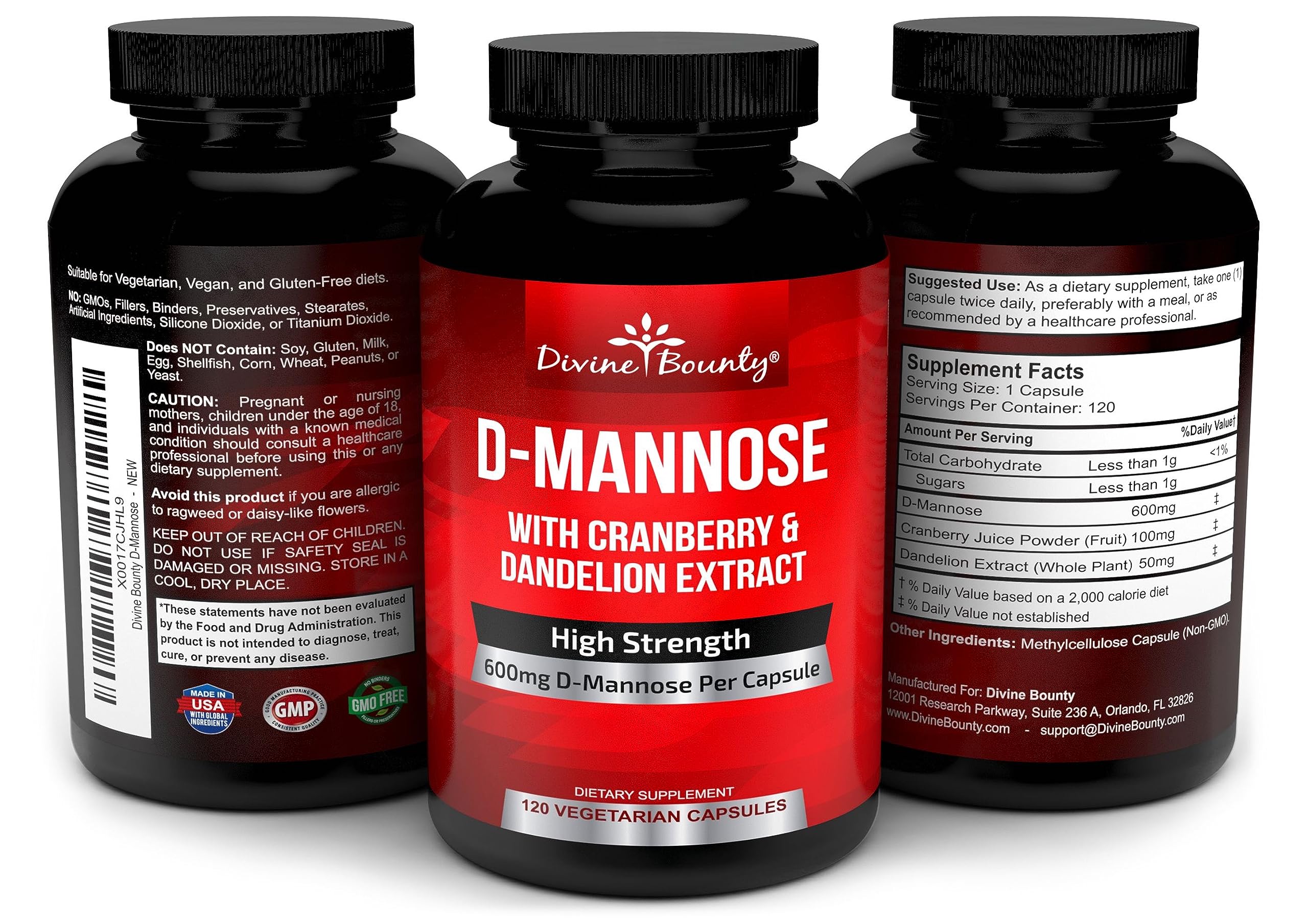 Promote healthy urinary function with D-Mannose