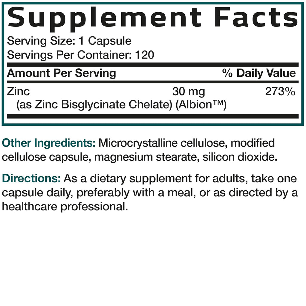 Promote immune function with zinc
