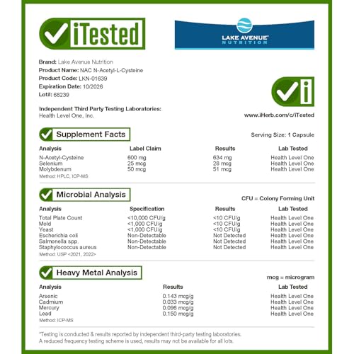 promote liver health with N-Acetyl-L-Cysteine