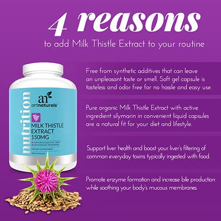 promote liver wellness with silymarin